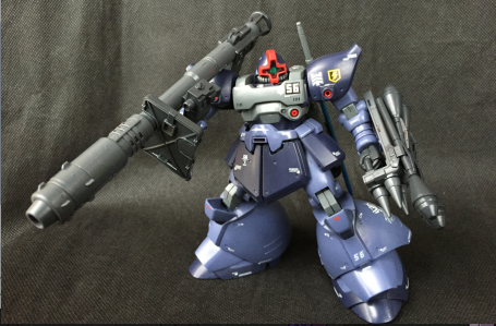 Gundam Family: HGUC 1/144 MS-09R Rick Dom & MS-09R-2 Rick Dom II ...