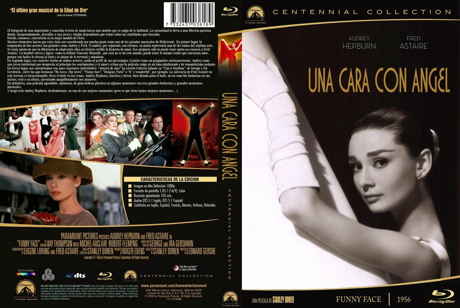 Una cara con ángel (1957 - Funny Face) - Imágenes de Cine Clásico