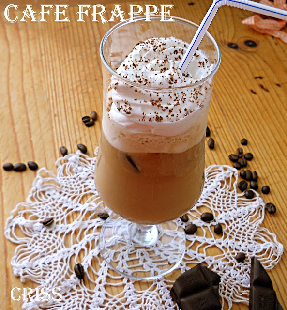 Arome si culori : Cafe frappe