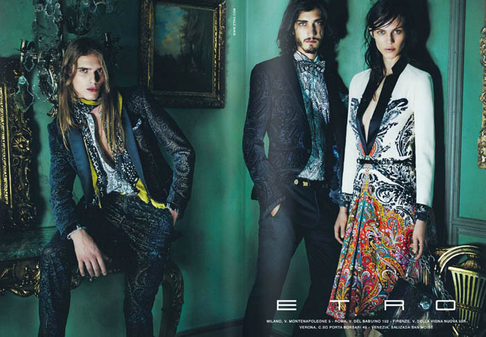 Etro Fall-Winter 2011-2012 Campaign Preview | Blecharczyk Karolina