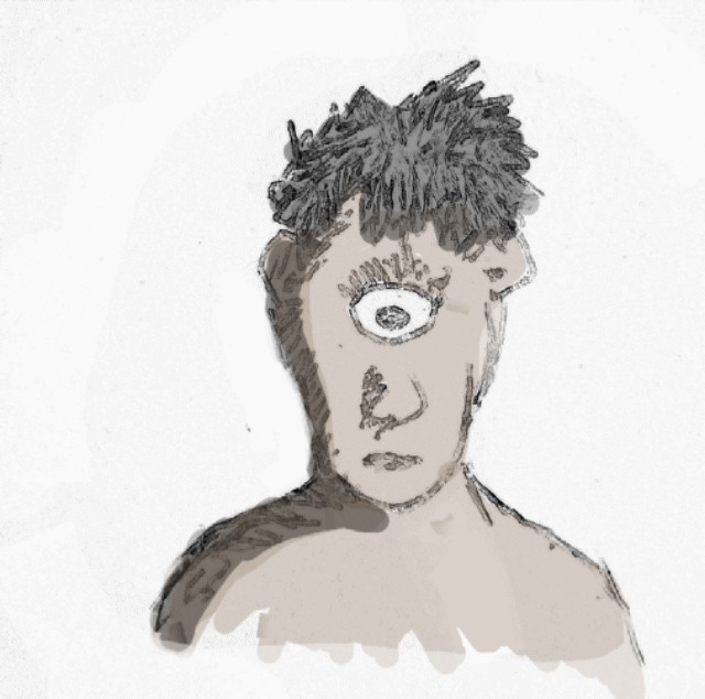 Cyclops blinking : r/gifs