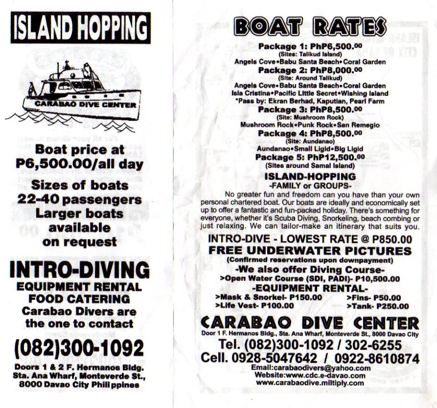 My First Dive (Samal Island)