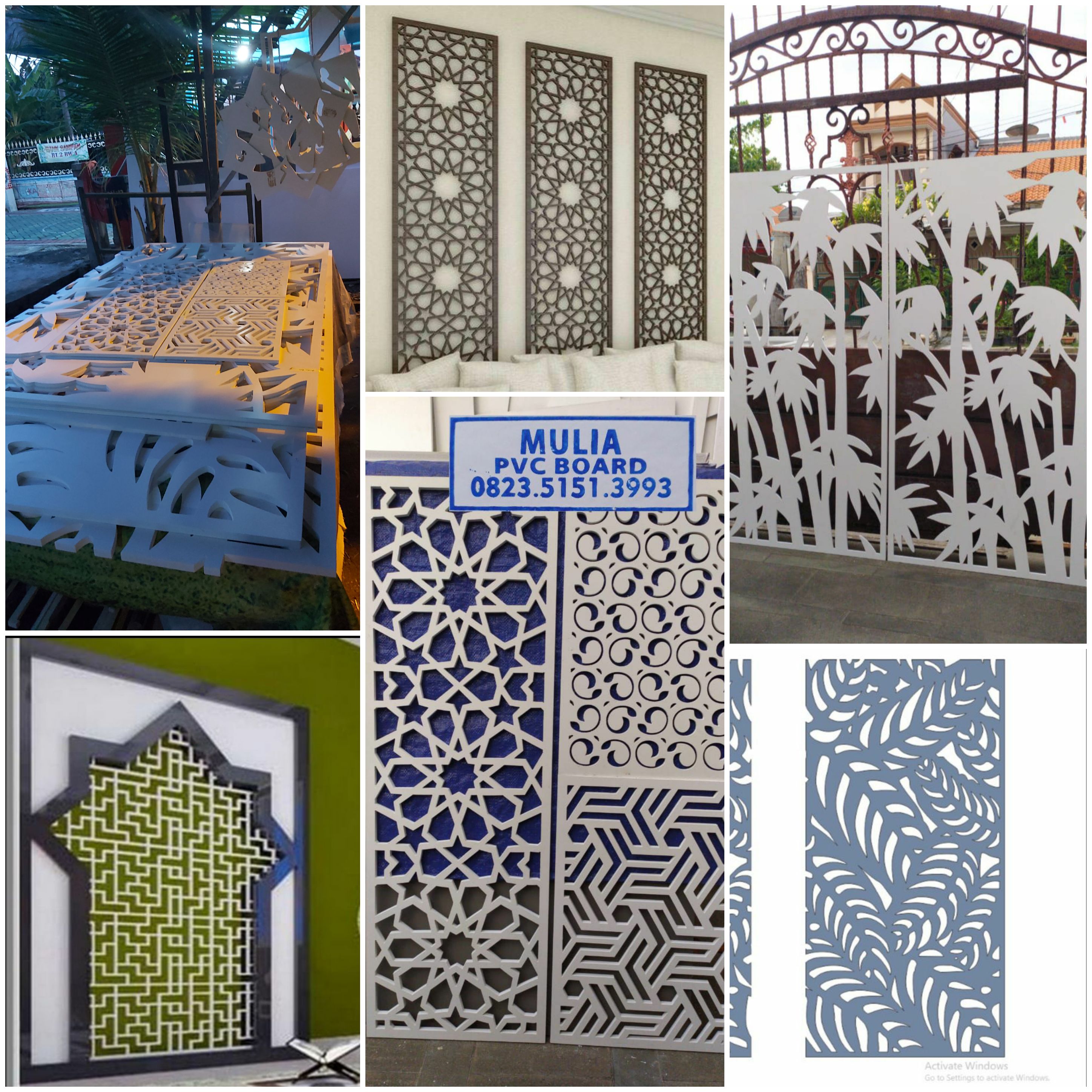 PAPAN PVC "MULIA" BOARD: SPEC STANDART PVC BOARD