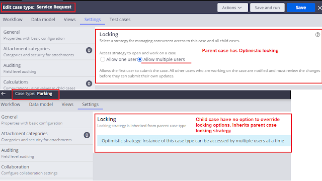 Case locking in pega | Pega Help | Case Management | Integration | Data ...