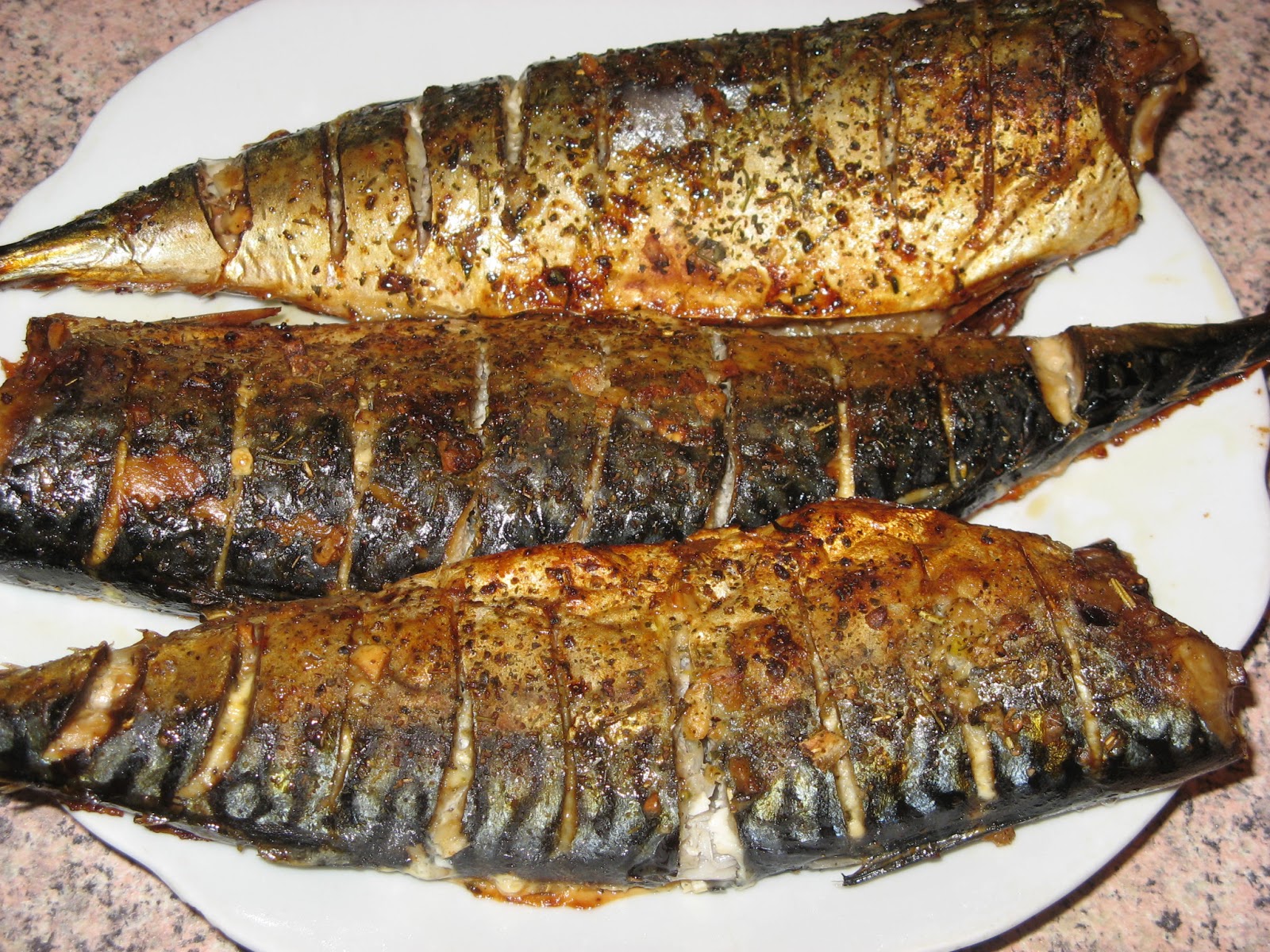 Taip norėjau...: Orkaitėje kepta skumbrė