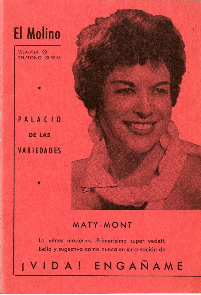 BARCELODONA: Maty Mont, la "Venus moderna".