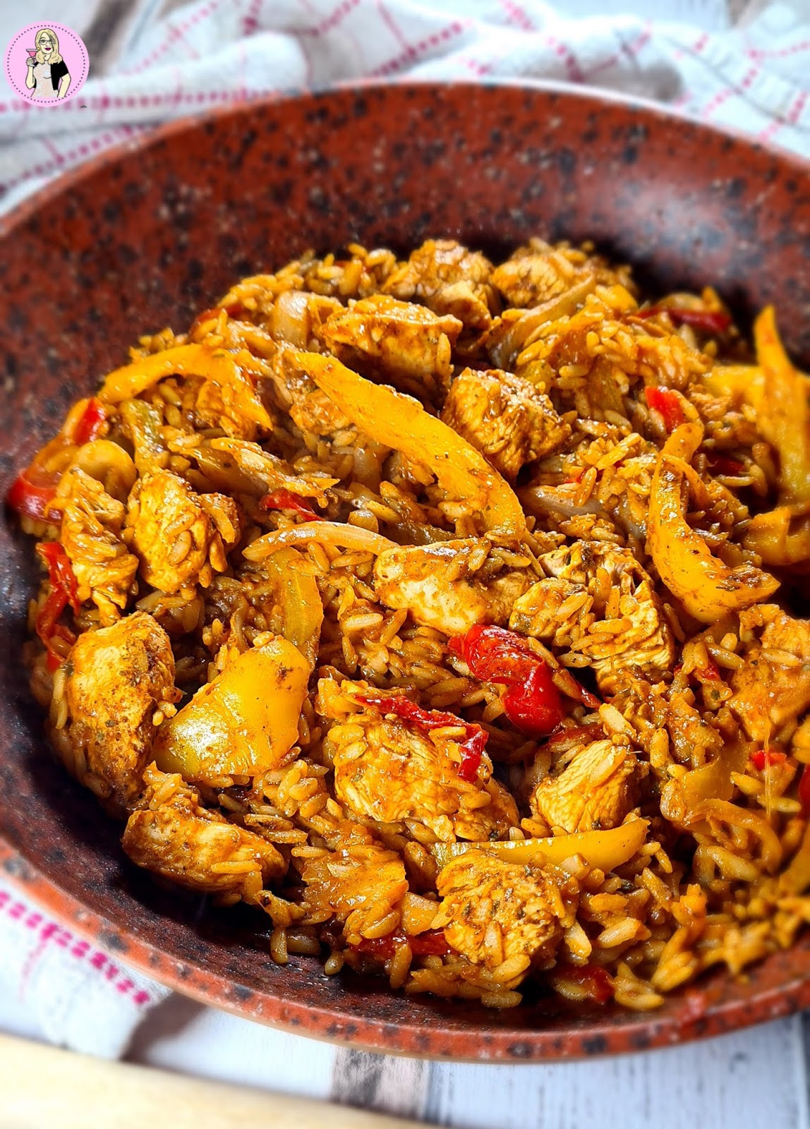 Chicken Tikka Rice Stir-fry | Slimming Friendly Recipe | Sugar Pink ...