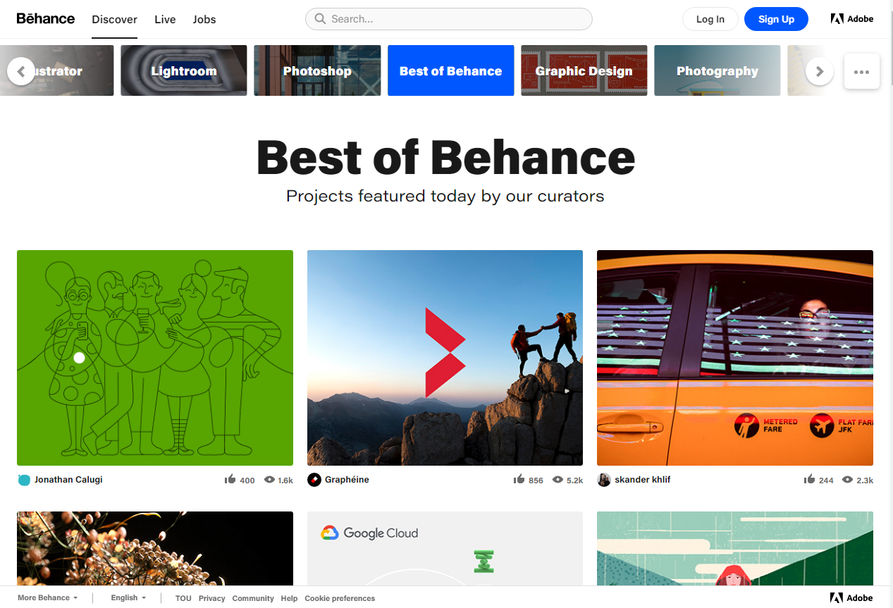 √ Behance