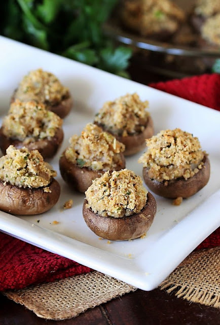 How to Make Basic Stuffed Mushrooms | The Kitchen is My Playground
