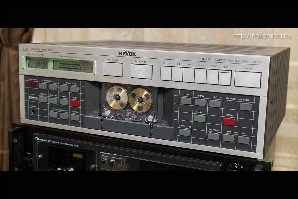Vintage Audio: REVOX B215 Cassette Tape Deck