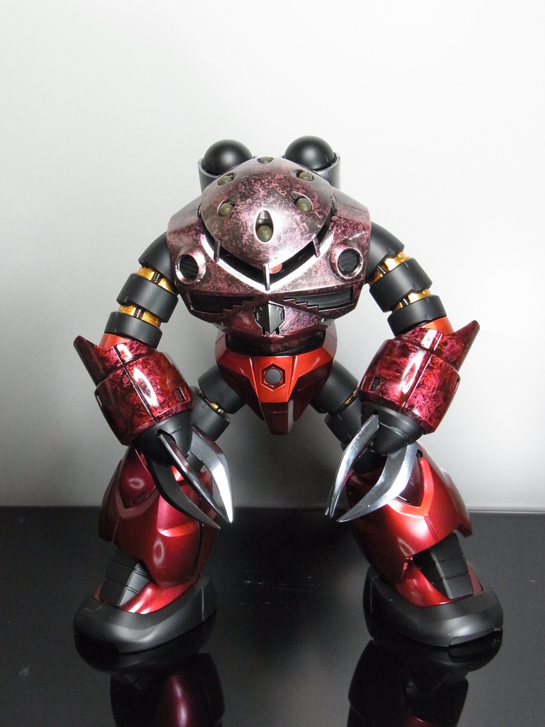 MG 1/100 Z'gok Char Aznable Custom painted build