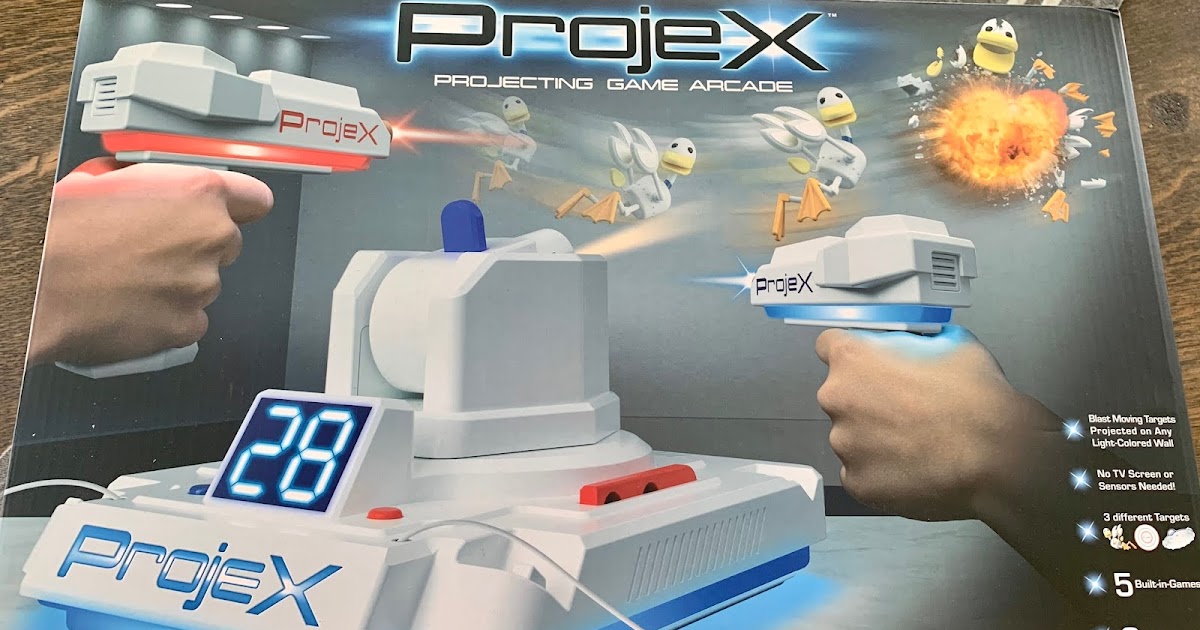ProjeX Projecting Game Arcade Review And Giveaway!