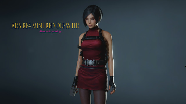 (OG)Ada Re4 Mini&Long Red Dress HD