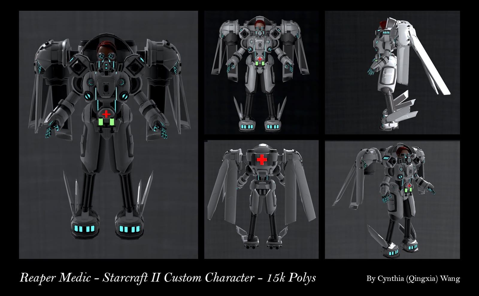 Art of Cynthia Wang: Reaper Medic - Character Summative Update