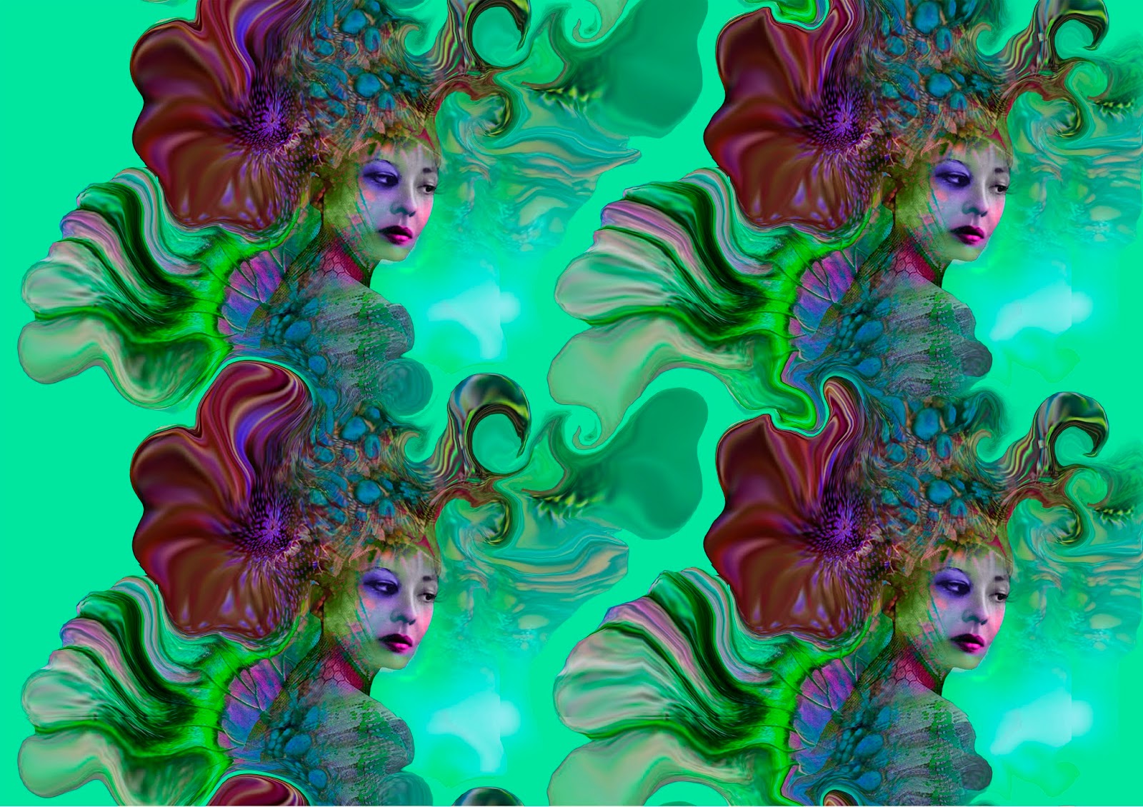 Pearl Red Moon Art: 2019