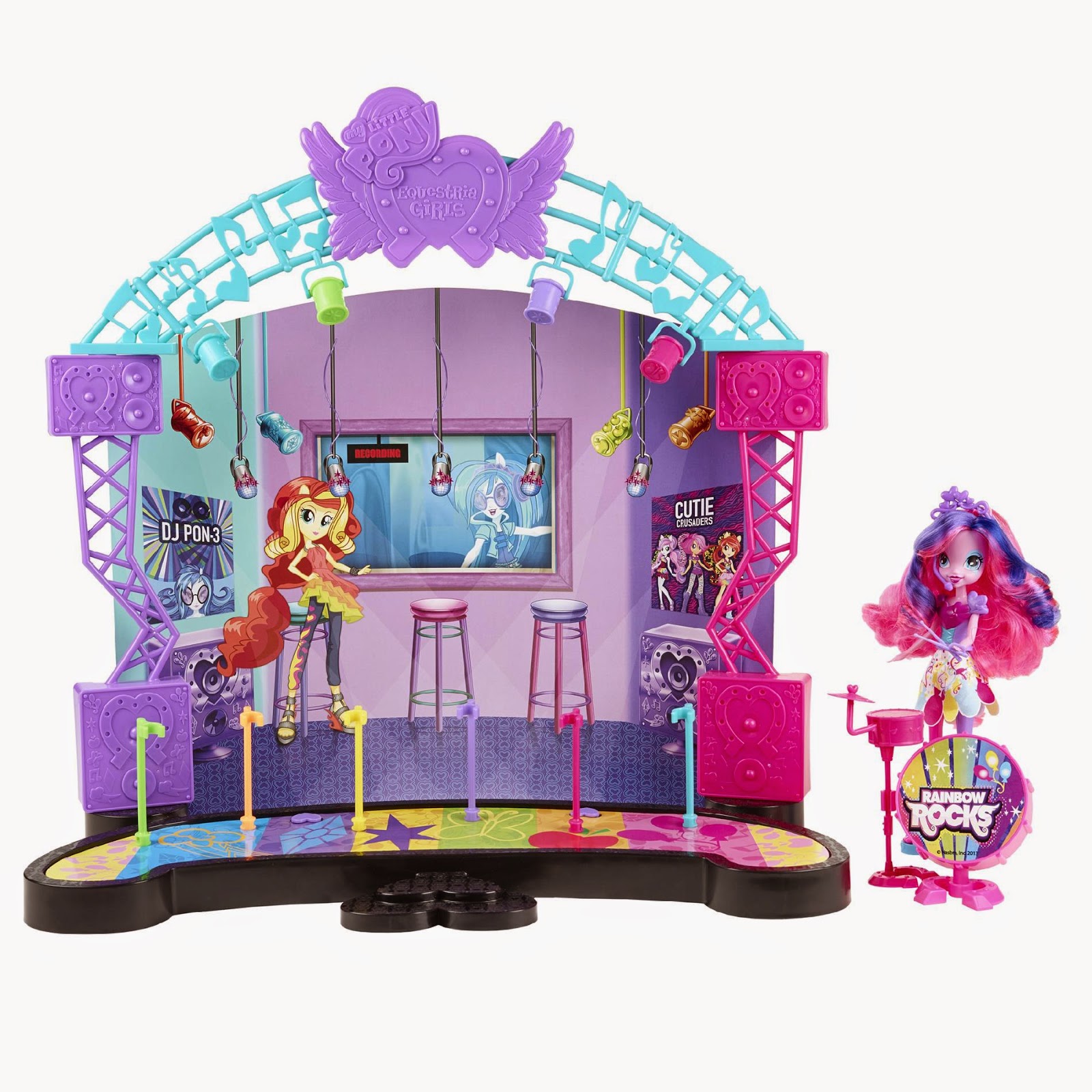 Rainbow Rocks Mane Event Stage Listed on Various Websites | MLP Merch