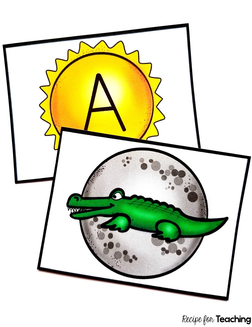 Sun and Moon Match - Recipe for Teaching