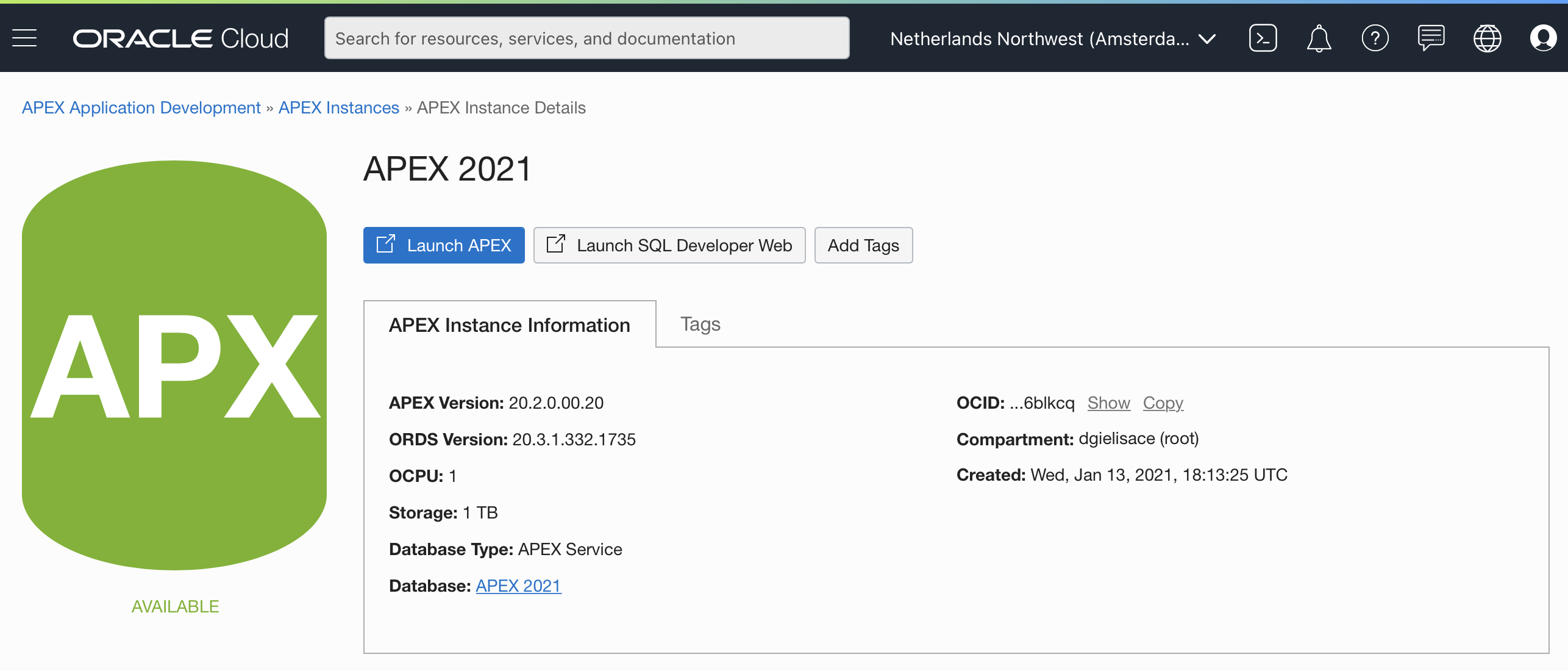 Dimitri Gielis Blog (Oracle Application Express - APEX): Setup and ...