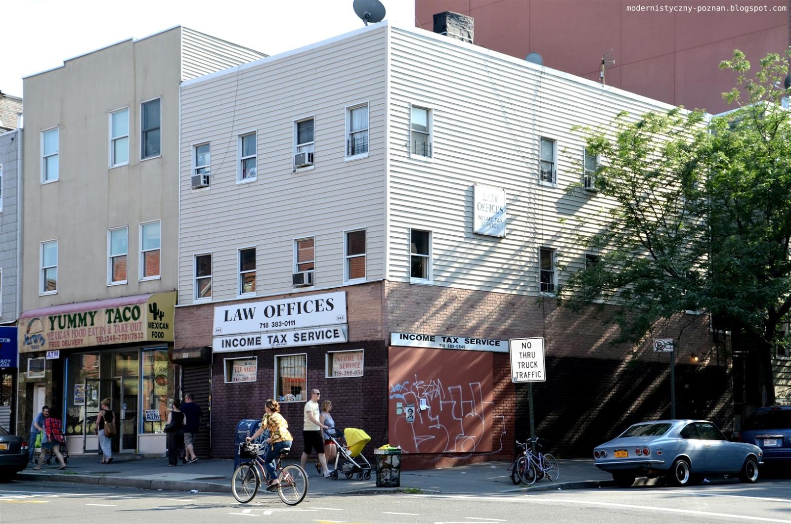 Modernistyczny Poznań: Modernistyczny Greenpoint - polska dzielnica w ...