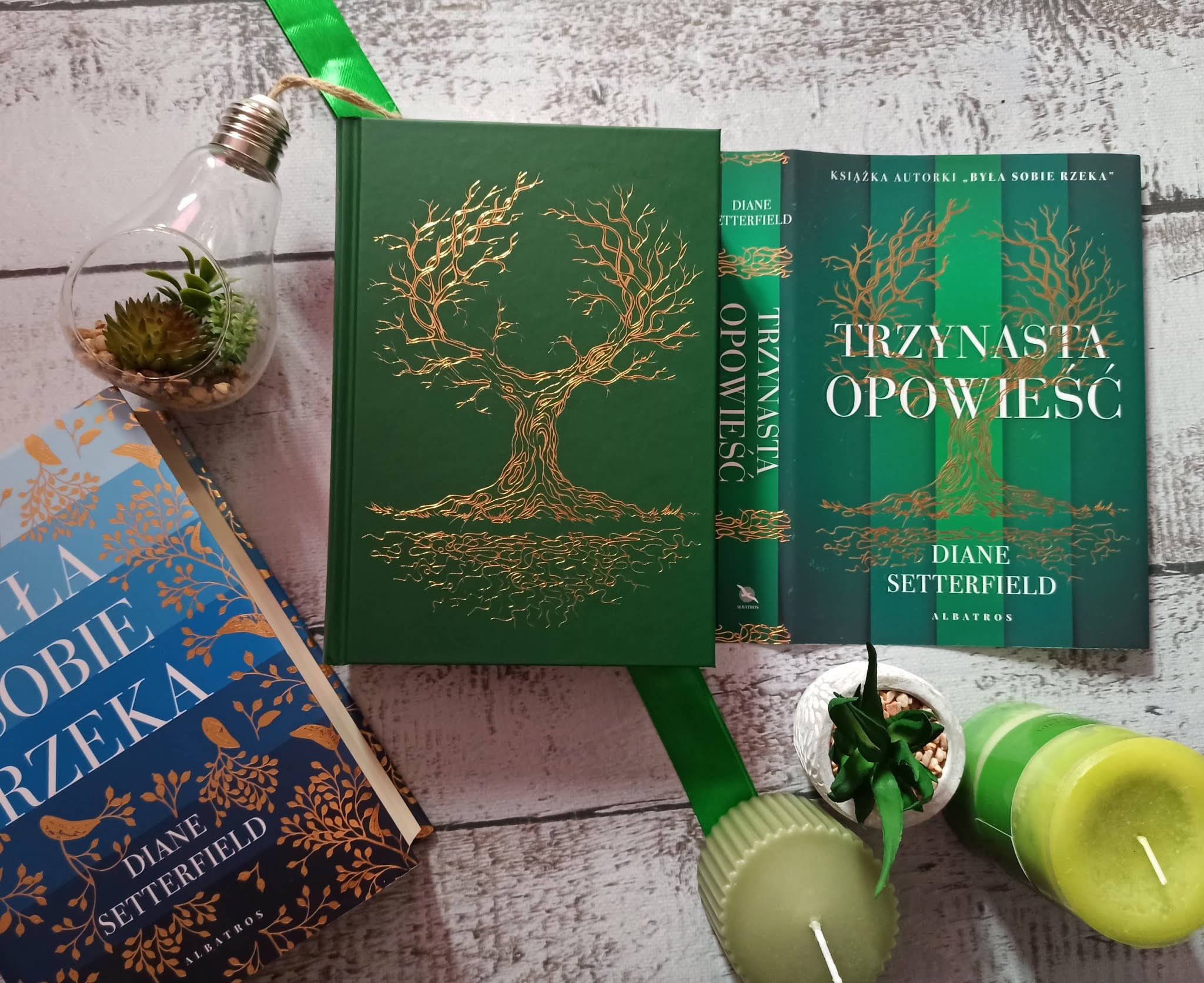 „Trzynasta opowieść” - Diane Setterfield | Po drugiej stronie okładki