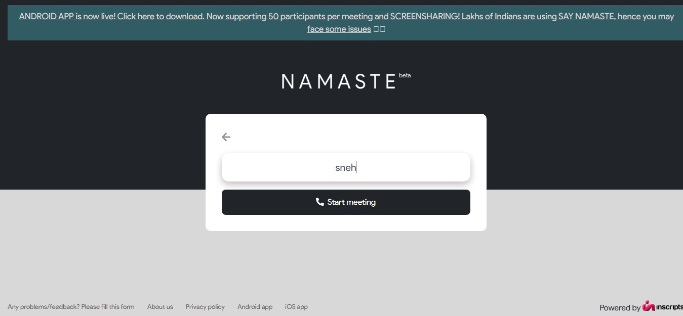 Zoom alternative Say Namaste video conferencing app, How to use Say ...