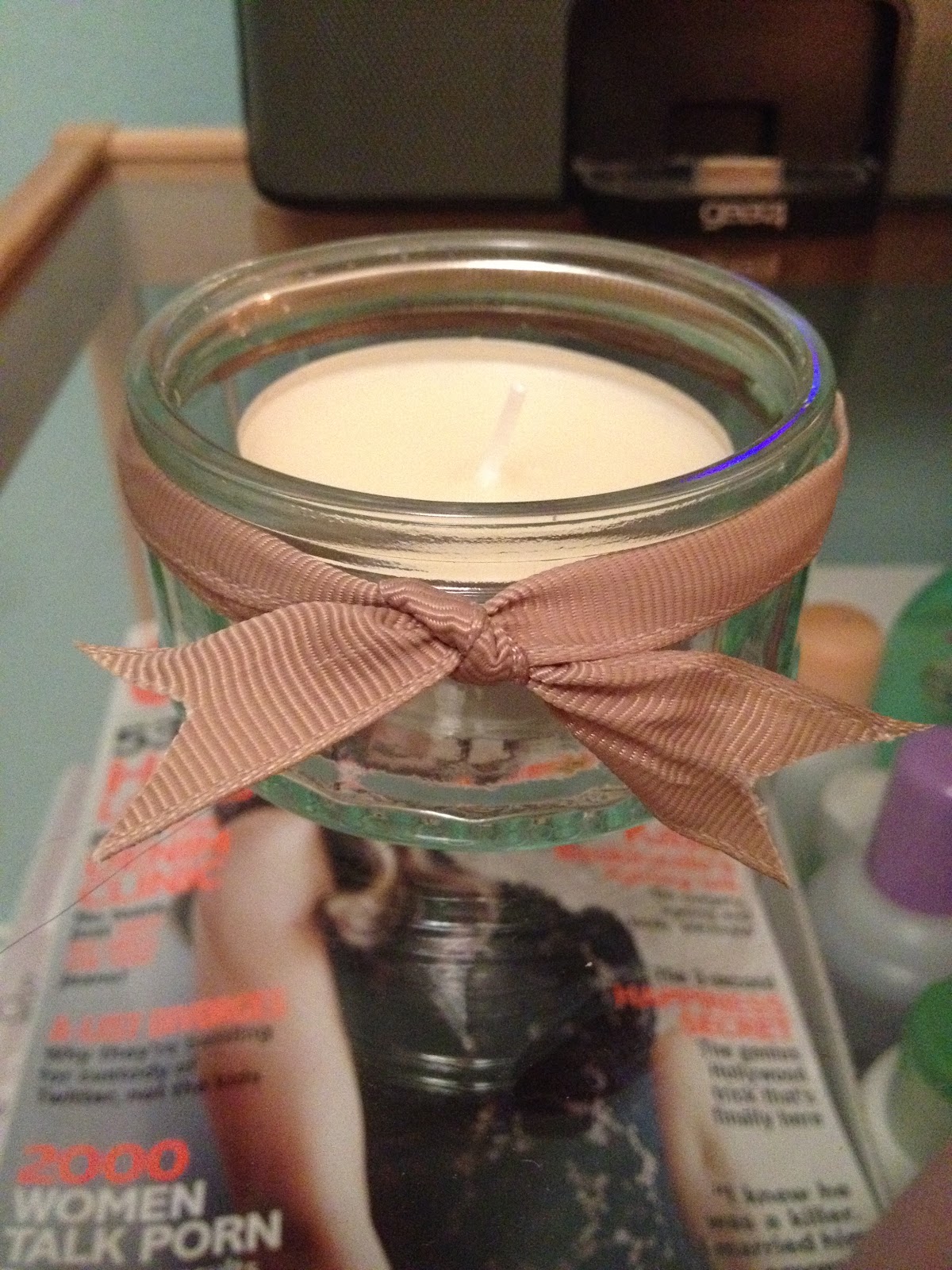 We do Fashion....UK: DIY: GU pot candle holders