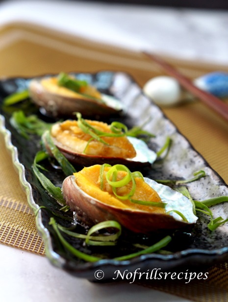 Steamed Mini Abalone ~ 蒸小鲍鱼