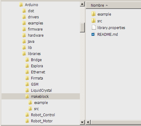 Librerías de Makeblock para Arduino. Programar con mblock y grabar con ...