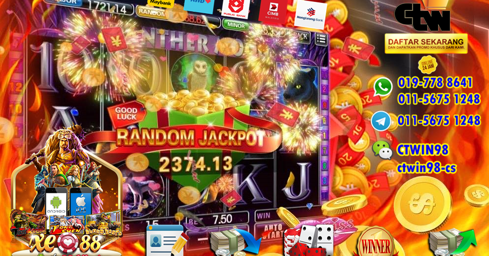 ONLINE CASINO: GAME SLOT XE88 JACKPOT