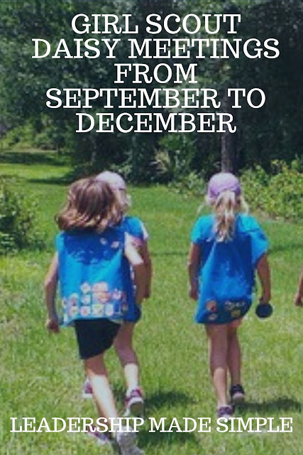 Daisy Troop Activities: Girl Scout Daisy Meetings from September to ...