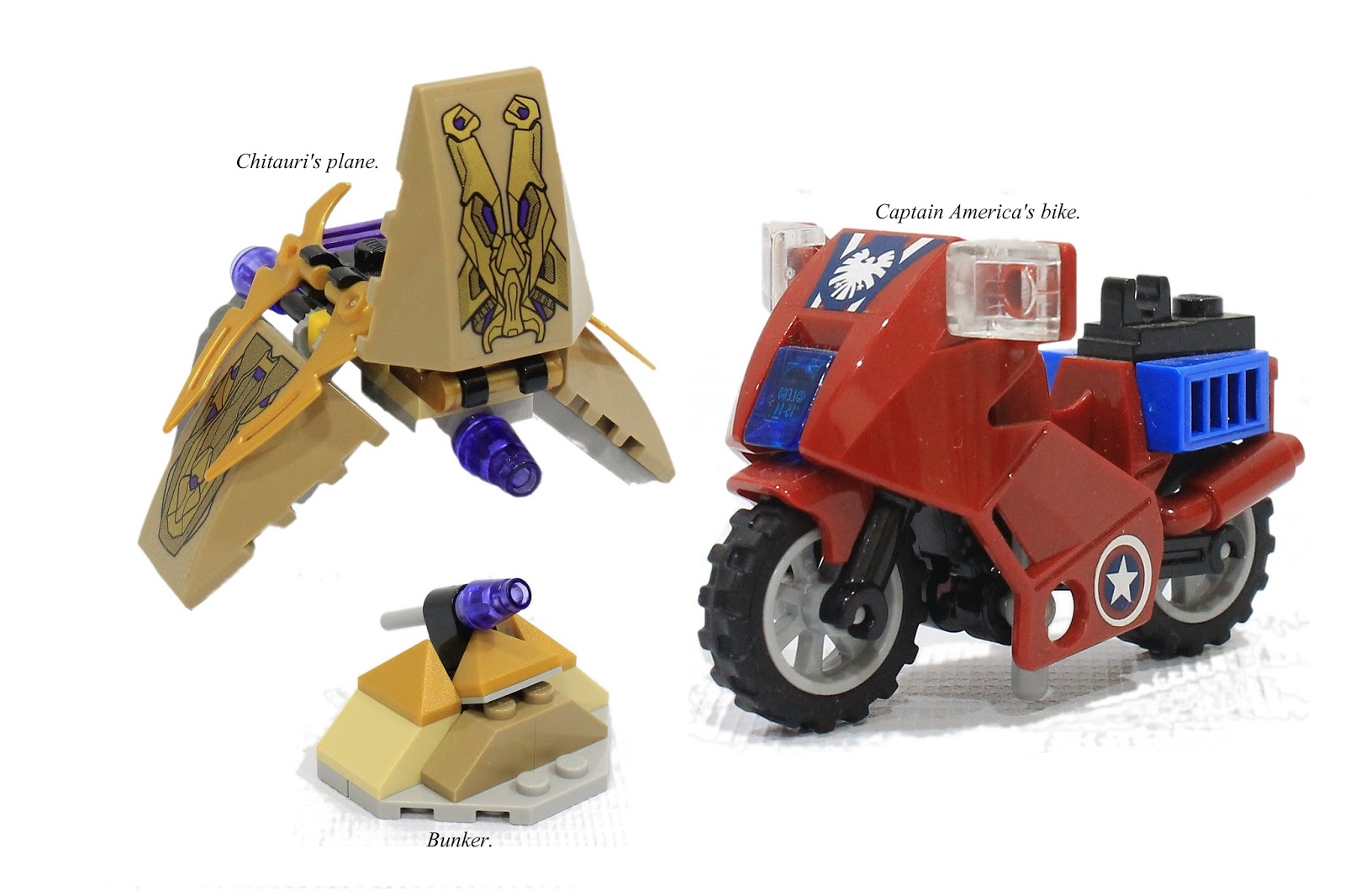 Review of 6865 Captain America's Avenging Cycle - Lego Reviews