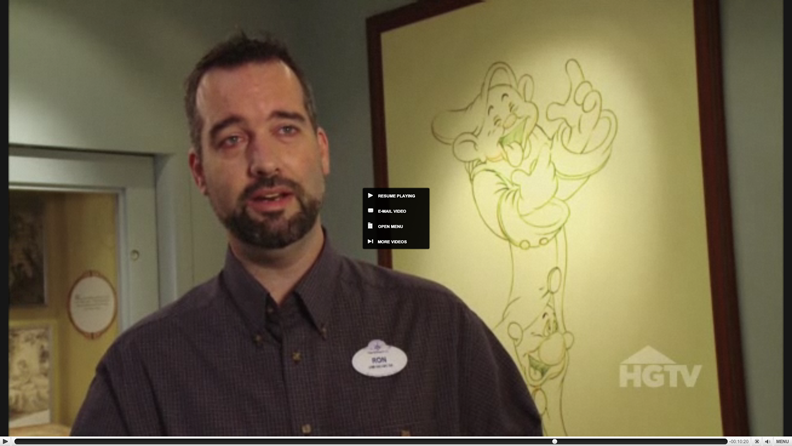 Ron Cohee Portfolio : "My House Goes Disney"