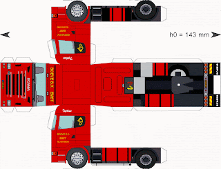 SP. Papel Modelismo: PaperCraft Scania R420 - Boeve B.V. Emst ...