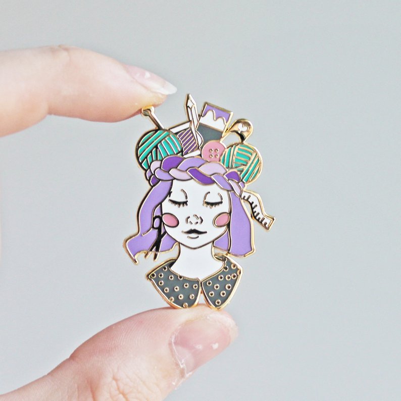 10 Unique Enamel Pin Gifts for Crafty Mother's Day! / The Beading Gem
