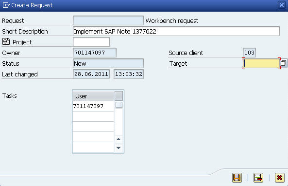 SAP Basis: SAP Note assistant - Using transaction SNOTE to apply OSS notes