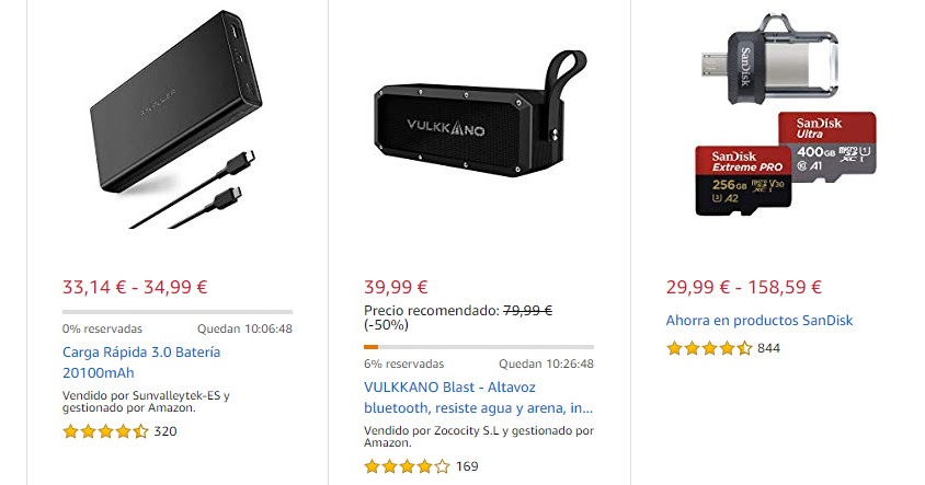¡Ofertas 13/08 Amazon! Cuatro "Ofertas Flash", una "Oferta del Día" y ...