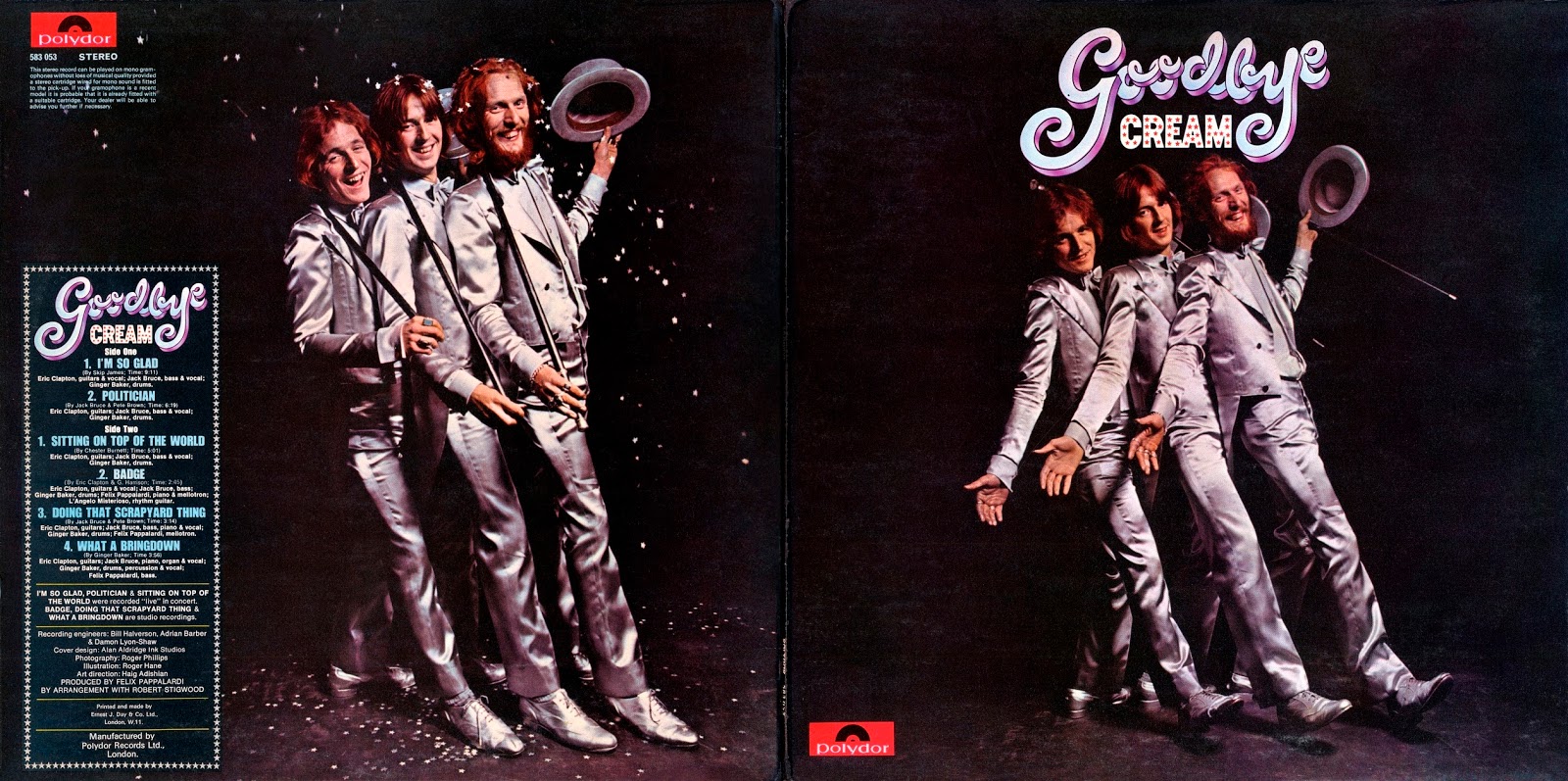 1969 Goodbye - Cream - Rockronología