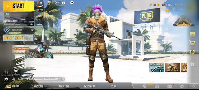 PUBG New lobby theme trick - PUBGian