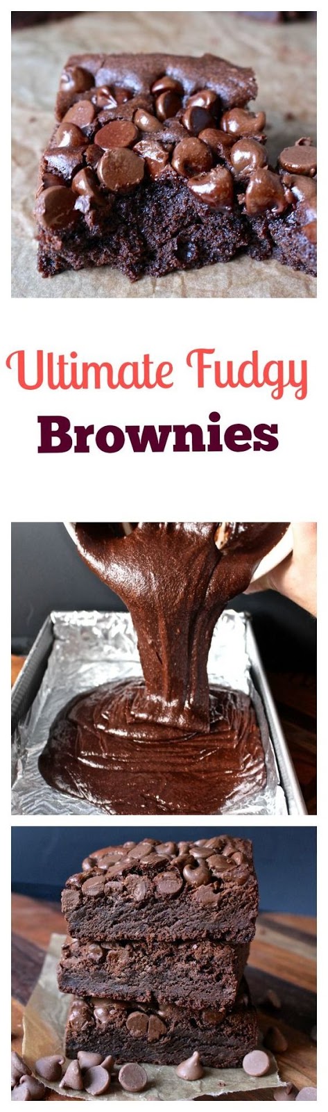 Ultimate Fudgy Brownies - vegan recipe box