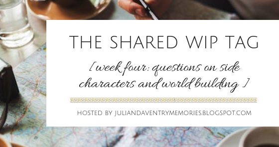 Showers of Blessings: Shared WIP Tag: Week Four!