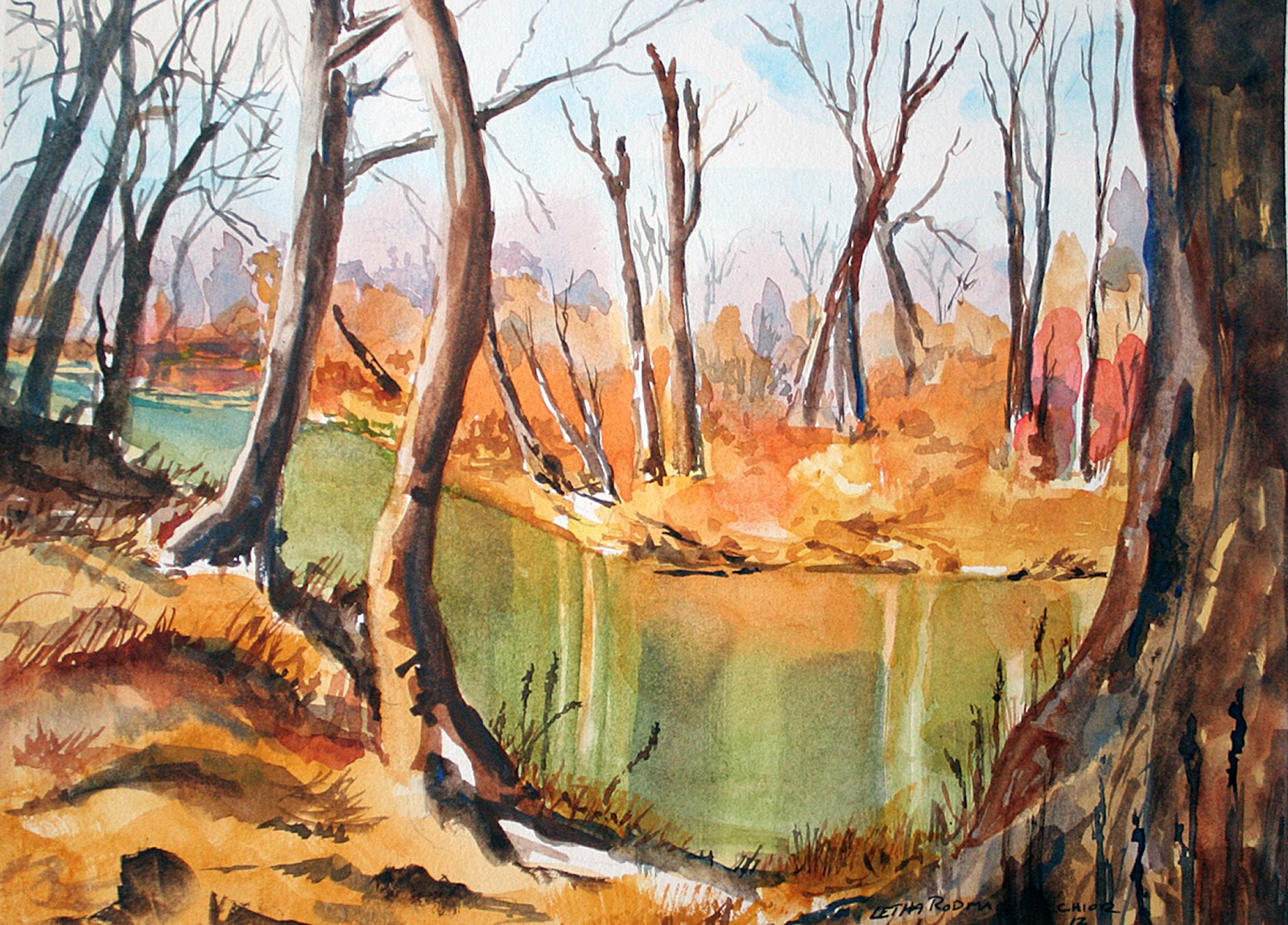 Letha's Funtime Watercolor Paintings And Other Art