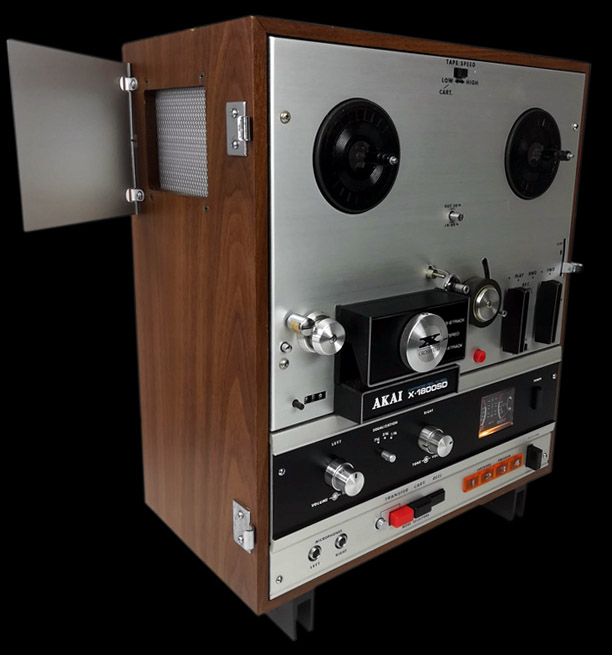 stereonomono - audio Hi Fi Compendium - 14 years on-line: Akai X-1800SD reel/cartridge recorder