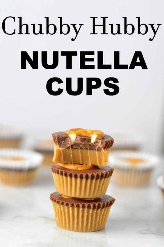 Chubby Hubby Nutella Cups - Fish Food