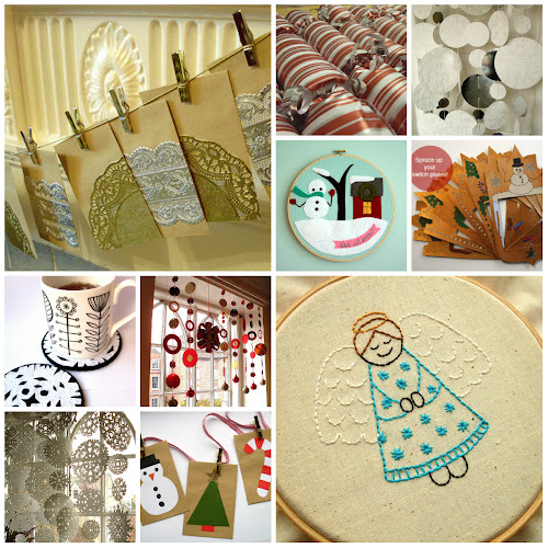 Bugs and Fishes by Lupin: Lots of Free Christmas Tutorials!