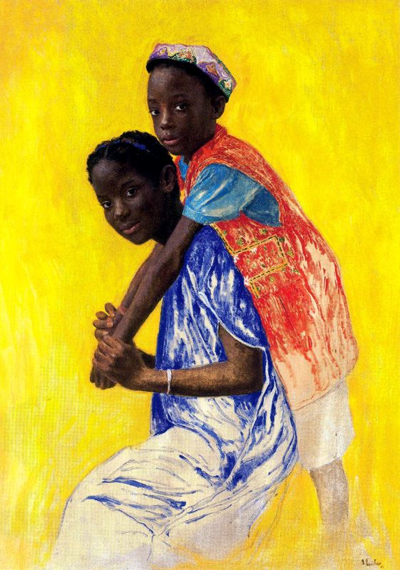 Painting of Daniel Quintero artist, Daniel Quintero paintings