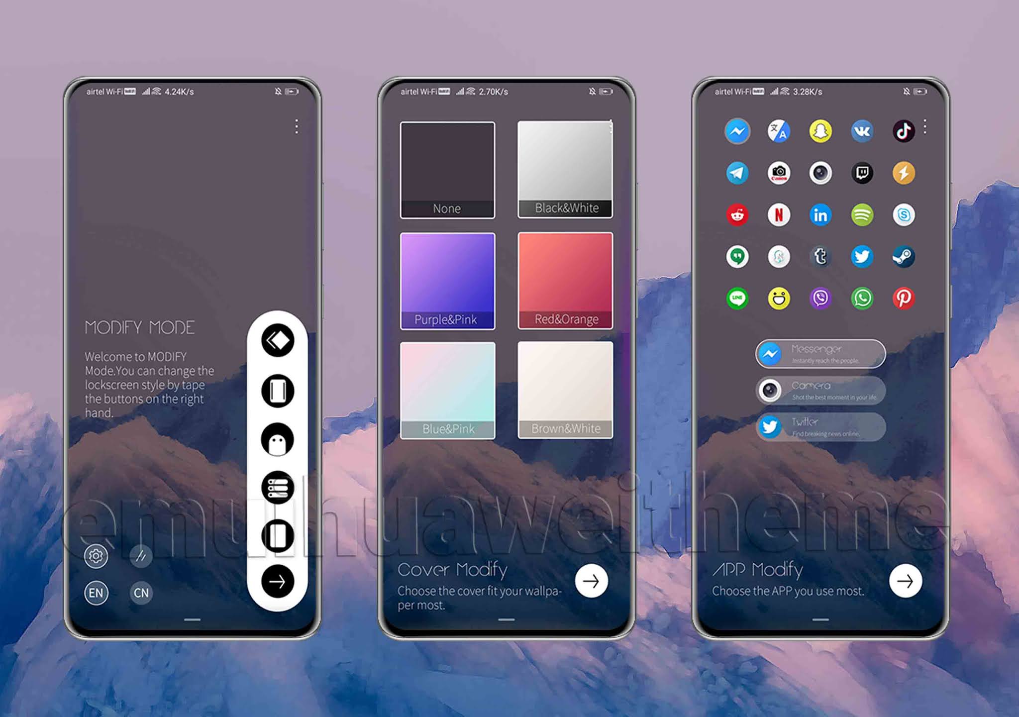 Udesign EMUI Theme With Dynamic Lockscreen For EMUI 10 Theme || EMUI 10 ...