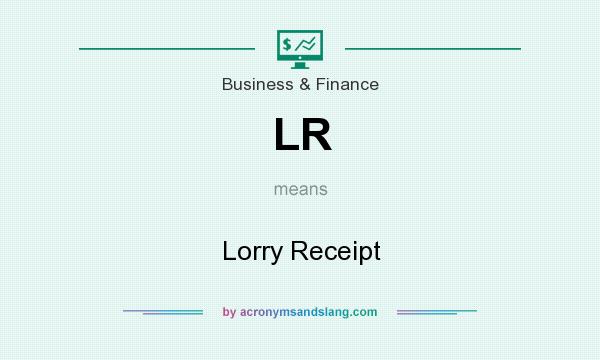 Lorry Receipt - Invoice Template
