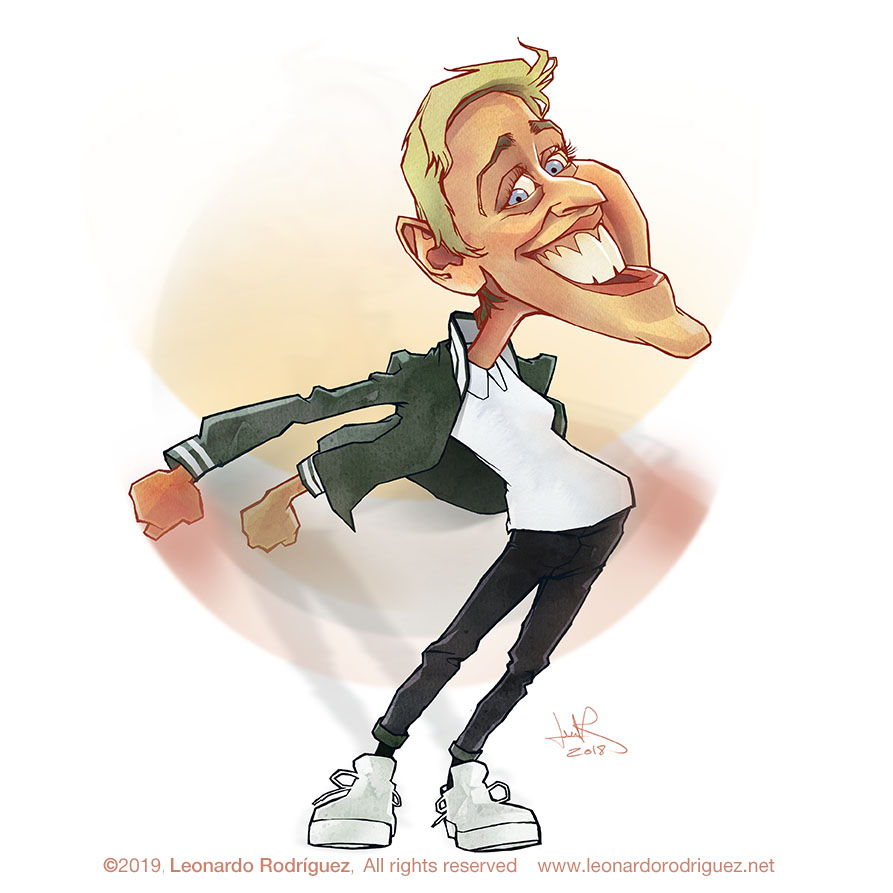 Ellen Degeneres - Illustration Artist