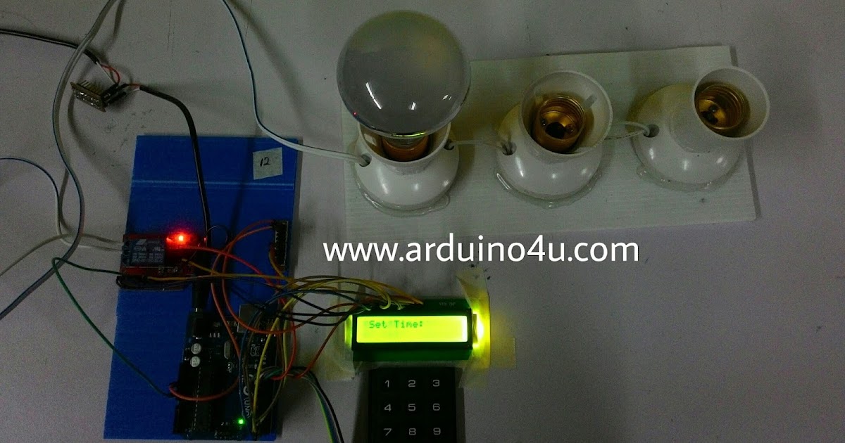 Projek Elektronik Arduino4u.com: 11.Pengering Kasut Automatik