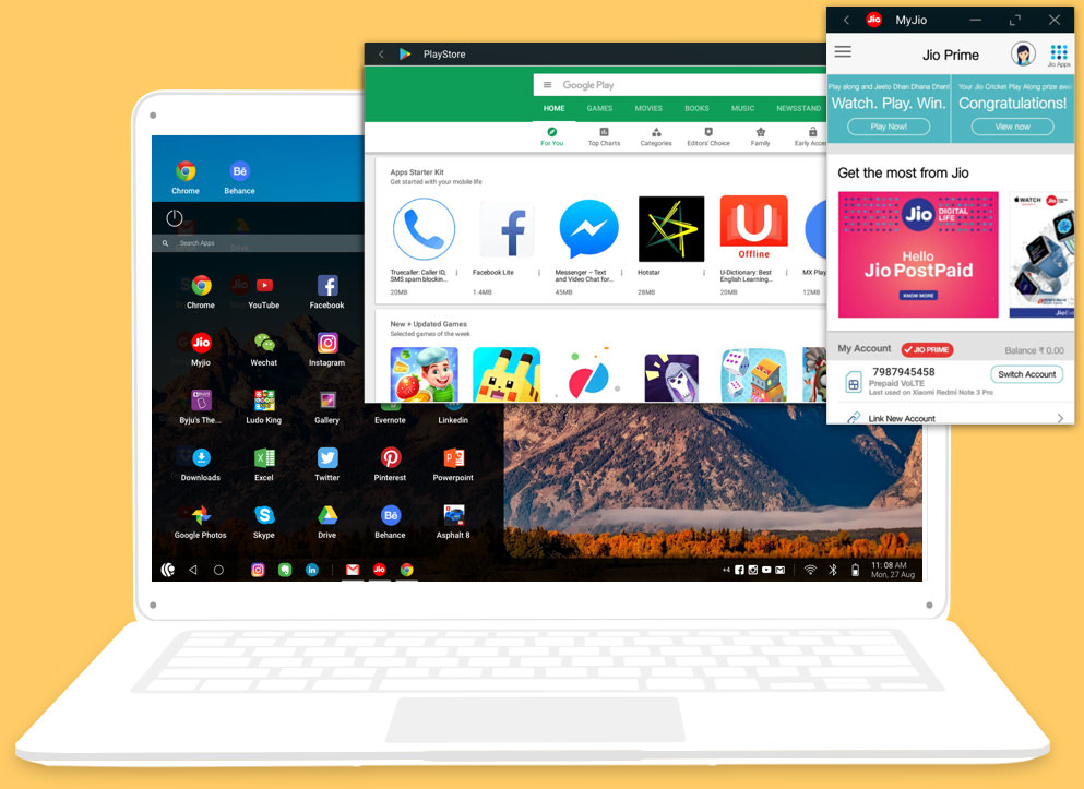 Android na PC i laptopa - FairMods